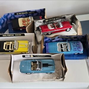 x-treme | Toys | 5 New Car Mix Scale 43 67 Vette 55 Starchief 66 Tbird ...